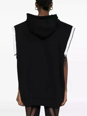 ALAINPAUL Layered Shoulder Hoodie