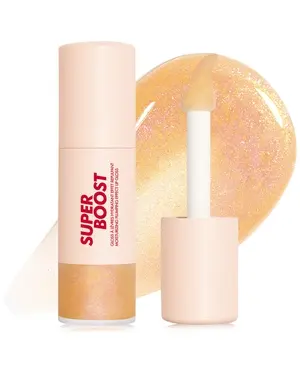 MAKE UP FOR EVER Super Boost Moisturizing Plumping Effect Lip Gloss - 02 - Fairy Glimmer - Holographic Gold An
