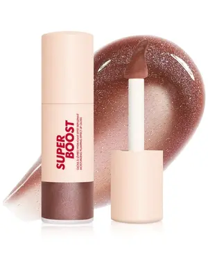 MAKE UP FOR EVER Super Boost Moisturizing Plumping Effect Lip Gloss - 07 - Limitless Brown - Chocolate With Co