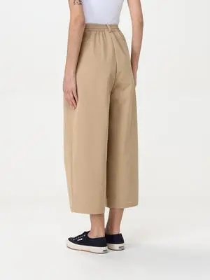 SAVE THE DUCK Wide Leg Trousers - Beige