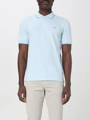 SUN 68 Polo Shirt Men Blue 2