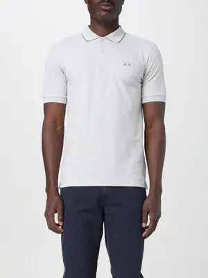 SUN 68 Polo Shirt - Grey