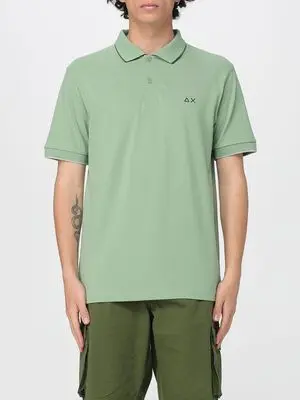 SUN 68 Polo Shirt Men Sage