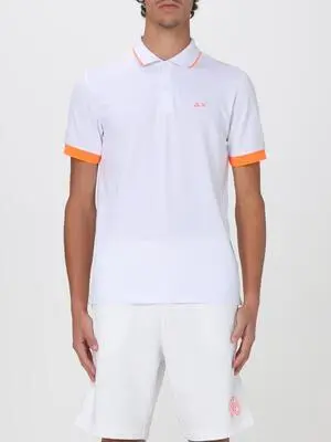 Sun 68 Color Blocked Polos For Men