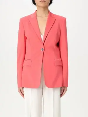 Pinko Pinko Notched Lapel Jacket Coral