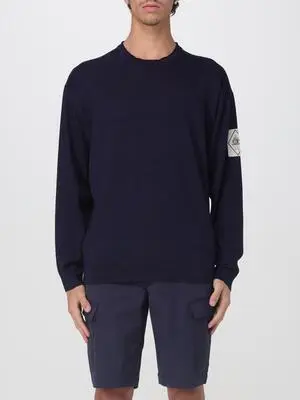 C.P. COMPANY Crew Neck Sweater - Blue