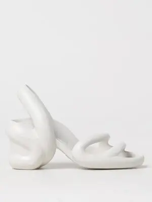 Camper Heeled Sandals - White
