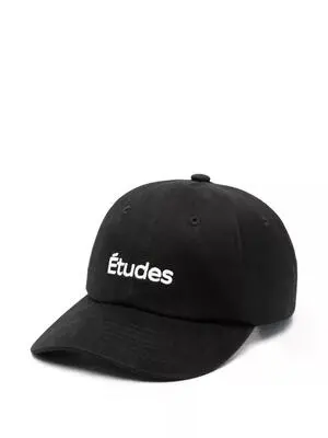 ÉTUDES STUDIO Logo-embroidered Cap - Black