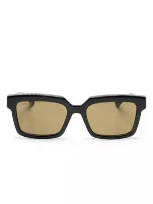 Gucci Square-frame Sunglasses - Black