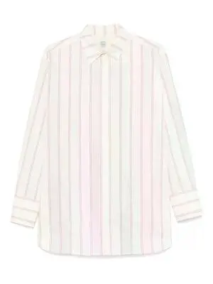 TOTEME Striped Shirt - Neutrals