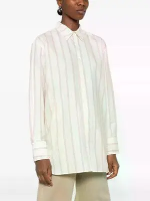 TOTEME Striped Shirt - Neutrals