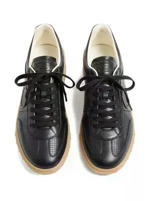 Valentino Garavani Upvillage Perforated Nappa Leather Low-top Sneakers