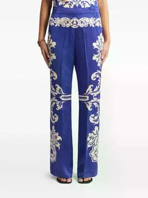 Etro Baroque Print Tapered Trousers