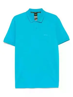 BOSS Stripe-trim Polo Shirt
