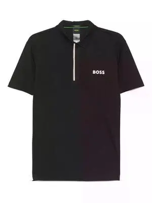 BOSS Paddytech Pro Polo Shirt - Black