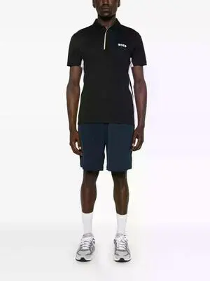 BOSS Paddytech Pro Polo Shirt - Black