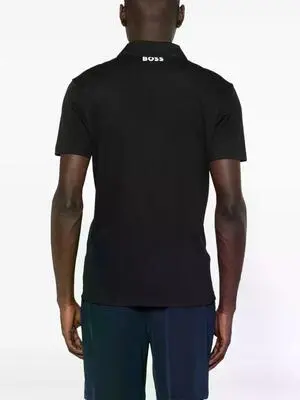 BOSS Paddytech Pro Polo Shirt - Black