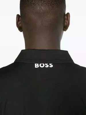 BOSS Paddytech Pro Polo Shirt - Black