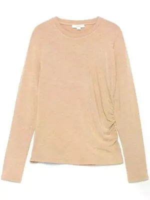 Vince Draped Crew-neck Top