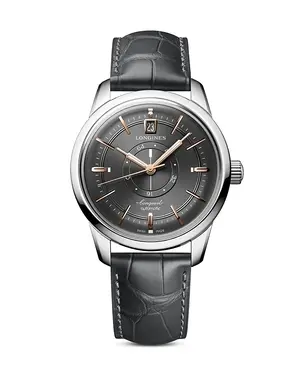LONGINES Conquest Heritage Central Power Reserve Watch, 38mm - Gray