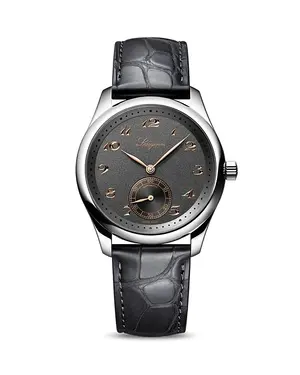 LONGINES Master 39mm Strap Watch - Black/black