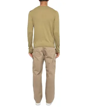 Zadig&Voltaire Signature Regular Fit Linen Henley - Olive