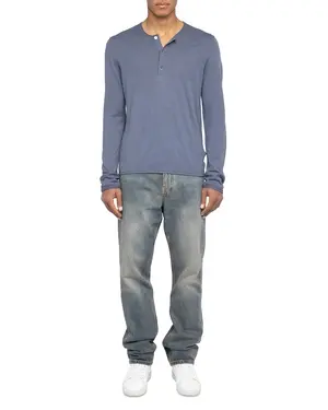 Zadig&Voltaire Signature Regular Fit Linen Henley