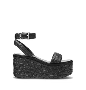 Michael Kors Sandra Platform Sandals - Black