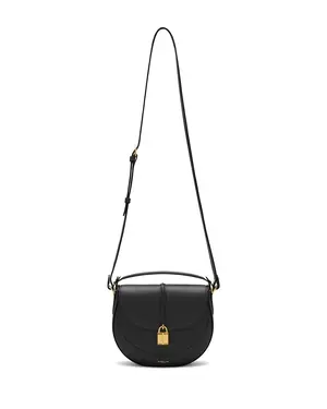 DEMELLIER Siena Small Saddle Bag - Black