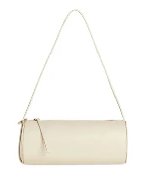 REFORMATION Simona Cylinder Bag - Cream