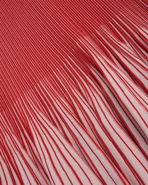 Ted Baker London Lilyo Textured Striped Dress - Red
