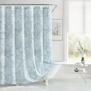Aqua Shower Curtain Exclusive