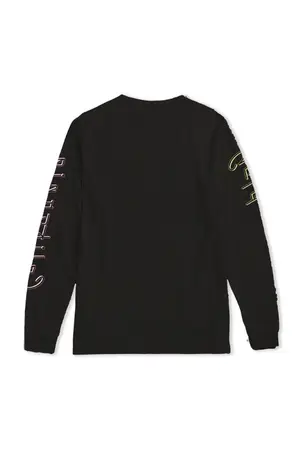 BAJA LLAMA California Goldlong Sleeve Primo Graphic Tee - Black