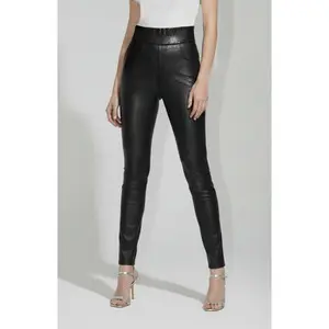 AS By DF Gigi Stretch Leather Leggings - Black
