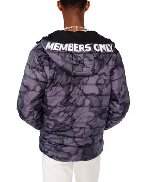MEMBERS ONLY Solid Packable Down Jacket - Black