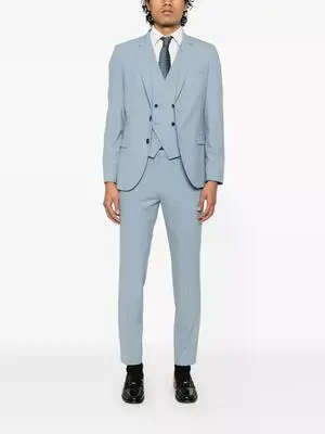 Hugo Single-breasted Suit - Blue