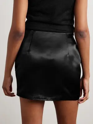 KALLMEYER Shiloh Satin Mini Skirt