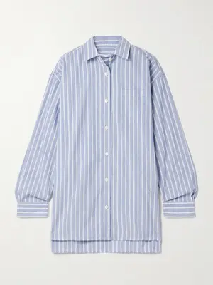 Maria Mcmanus Oversized Striped Organic Cotton Shirt