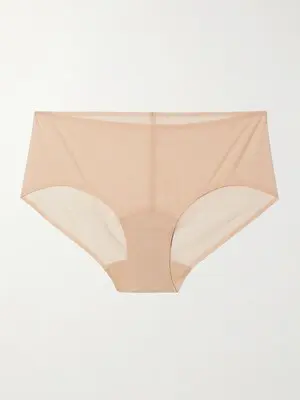 Commando Stretch-mesh Briefs - Neutrals