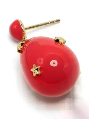 ESHVI Mini Galaxy Drop Earrings - Red