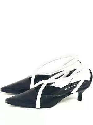 GLORIA COELHO Leather Pumps - Black
