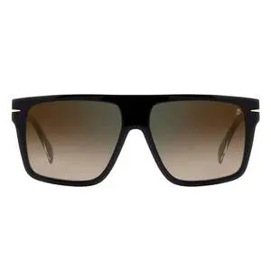 DB EYEWEAR BY DAVID BECKHAM Eyewear By David Beckham Square Sunglasses - Black