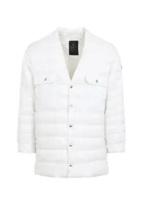 Moncler Moncler X Rick Owens Quilted Shirt - White
