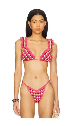 CAPITTANA Melissa Bikini Top - Pink