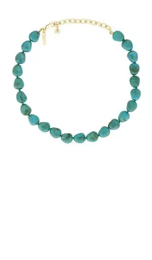 LELE SADOUGHI Lele Sadoughi Baroque Turquoise Collar Necklace