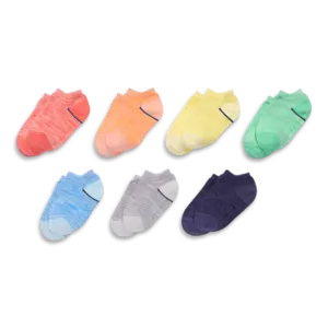 PRIMARY Space-dyed Ankle Sock 7-pack