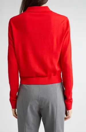 Sandy Liang Summers Merino Wool Cardigan