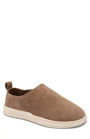 LUSSO CLOUD Gehry Suede Clog - Chestnut/shortbread