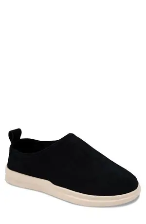 LUSSO CLOUD Gehry Suede Clog - Jet Black /shortbread