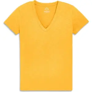 Primary V Neck T-shirts For Women